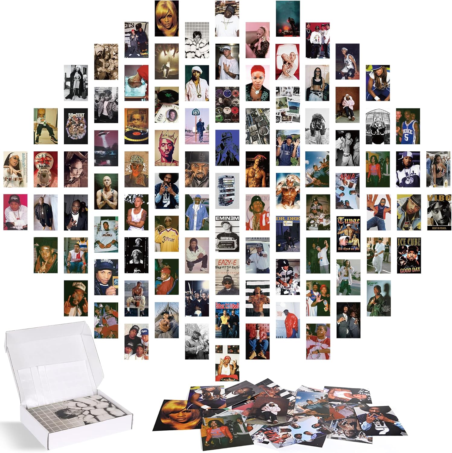 Amazon.com: AfriOz HipHop Wall Collage Print 1 (TEST): Posters & Prints