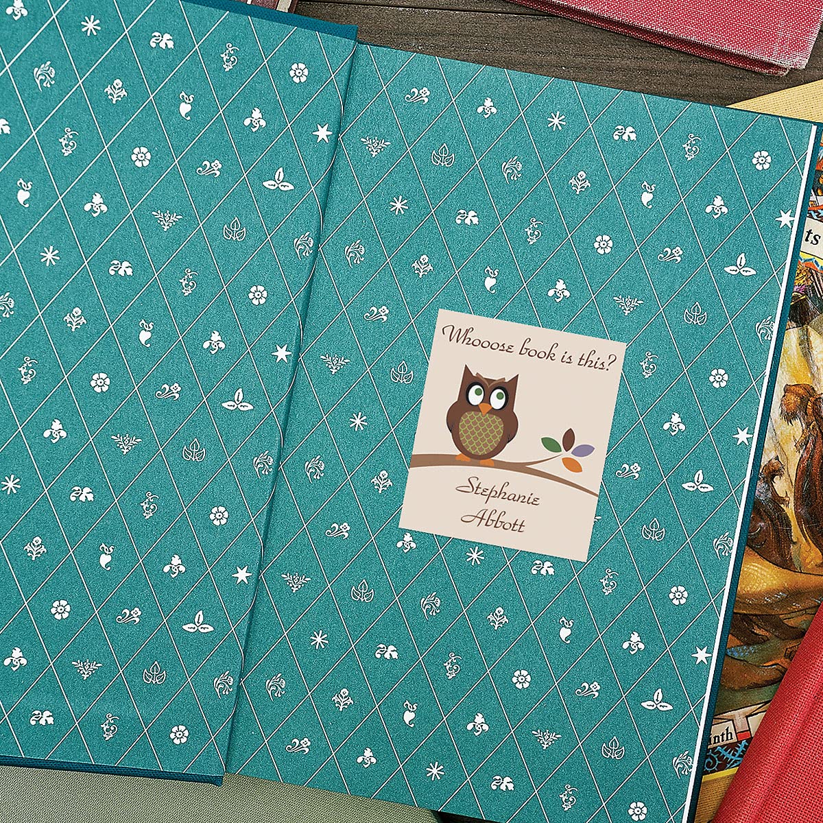 Name Plate For Book Wonders Of The World Personalized Bookplates - Set ...