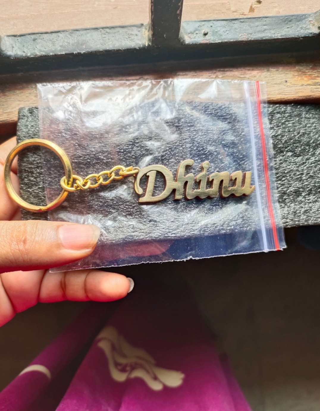 Sajal Personalized Keychain With Your Own Name Or Any Name Handcarved ...