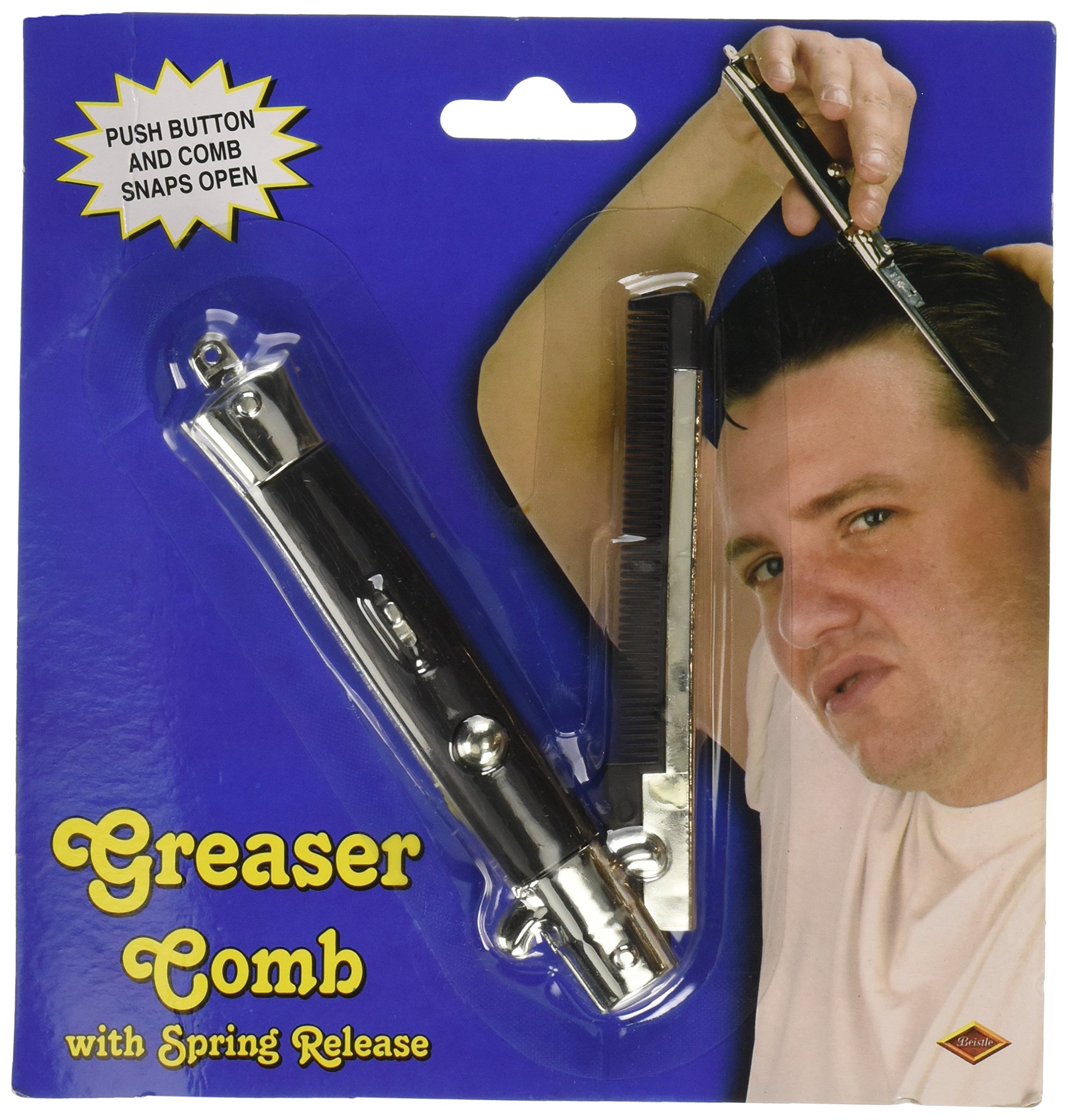 Amazon.com: Greaser Comb Party Accessory (1 count) (1/Pkg) : Beauty ...