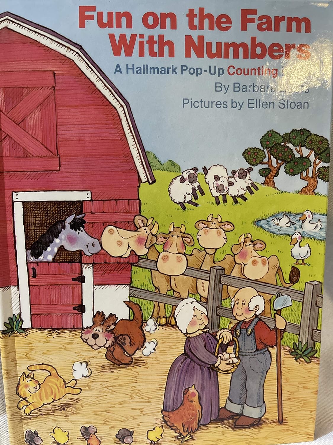 Fun on the Farm with Numbers: A Hallmark Pop-Up Counting Book: Barbara ...
