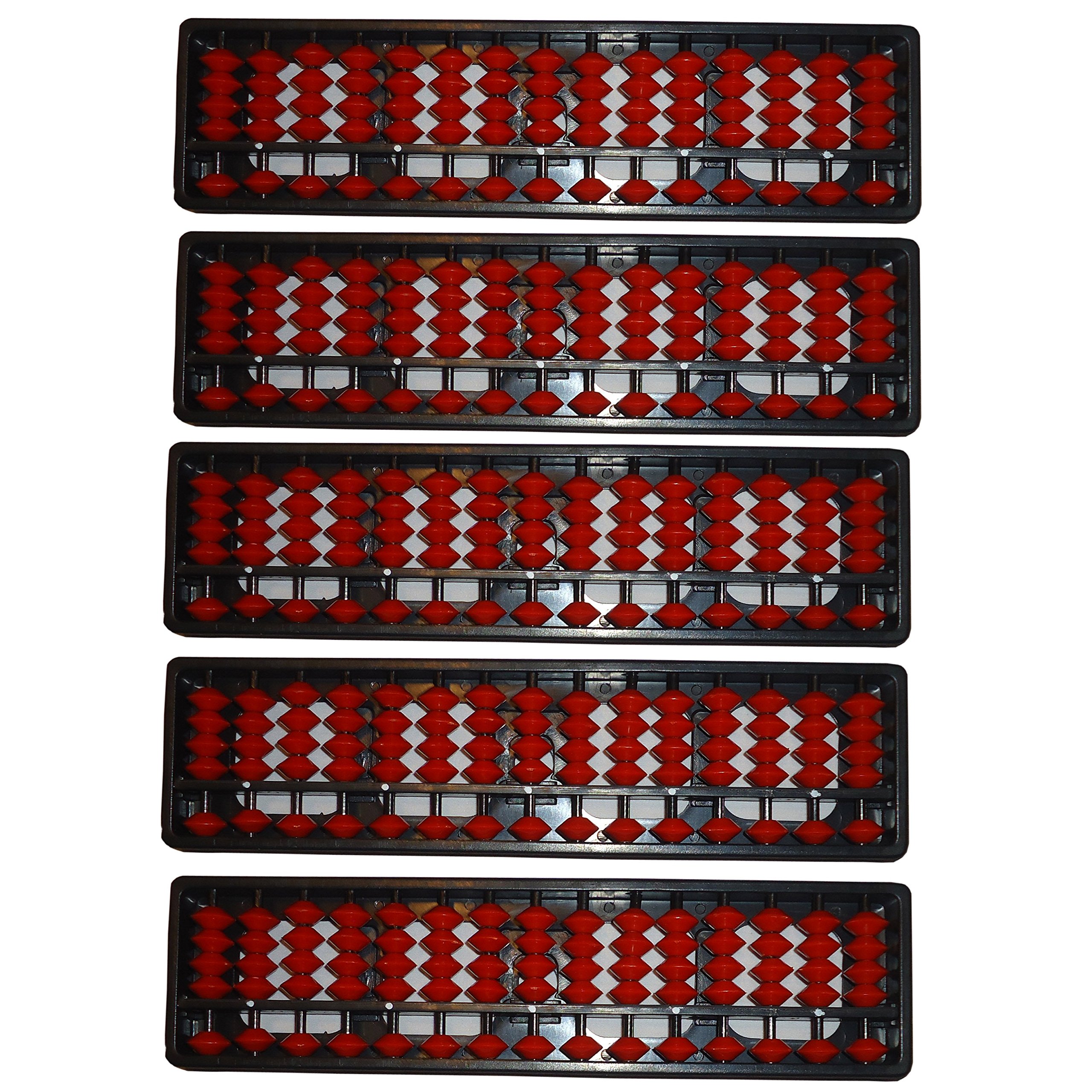 Buy SAE FASHIONS Single Color 15 Rod Abacus Kit - Set of 5 Online at ...