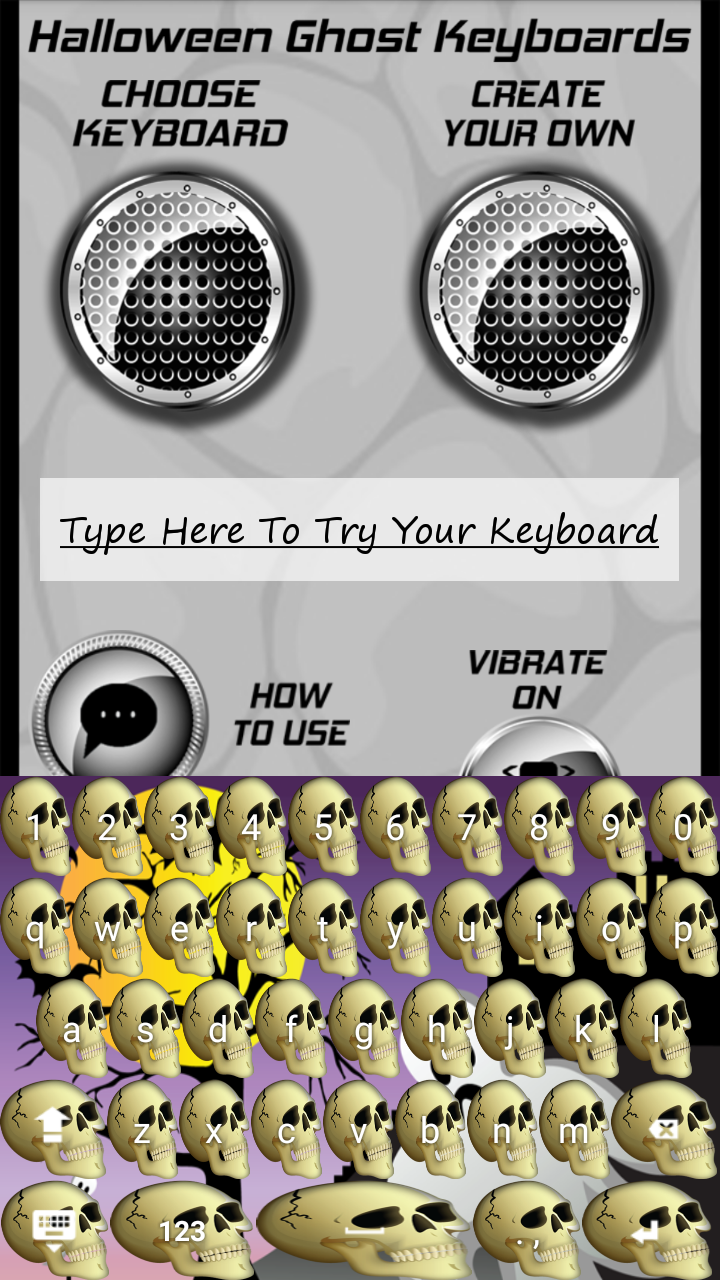 Halloween Ghost Keyboards - App on Amazon Appstore