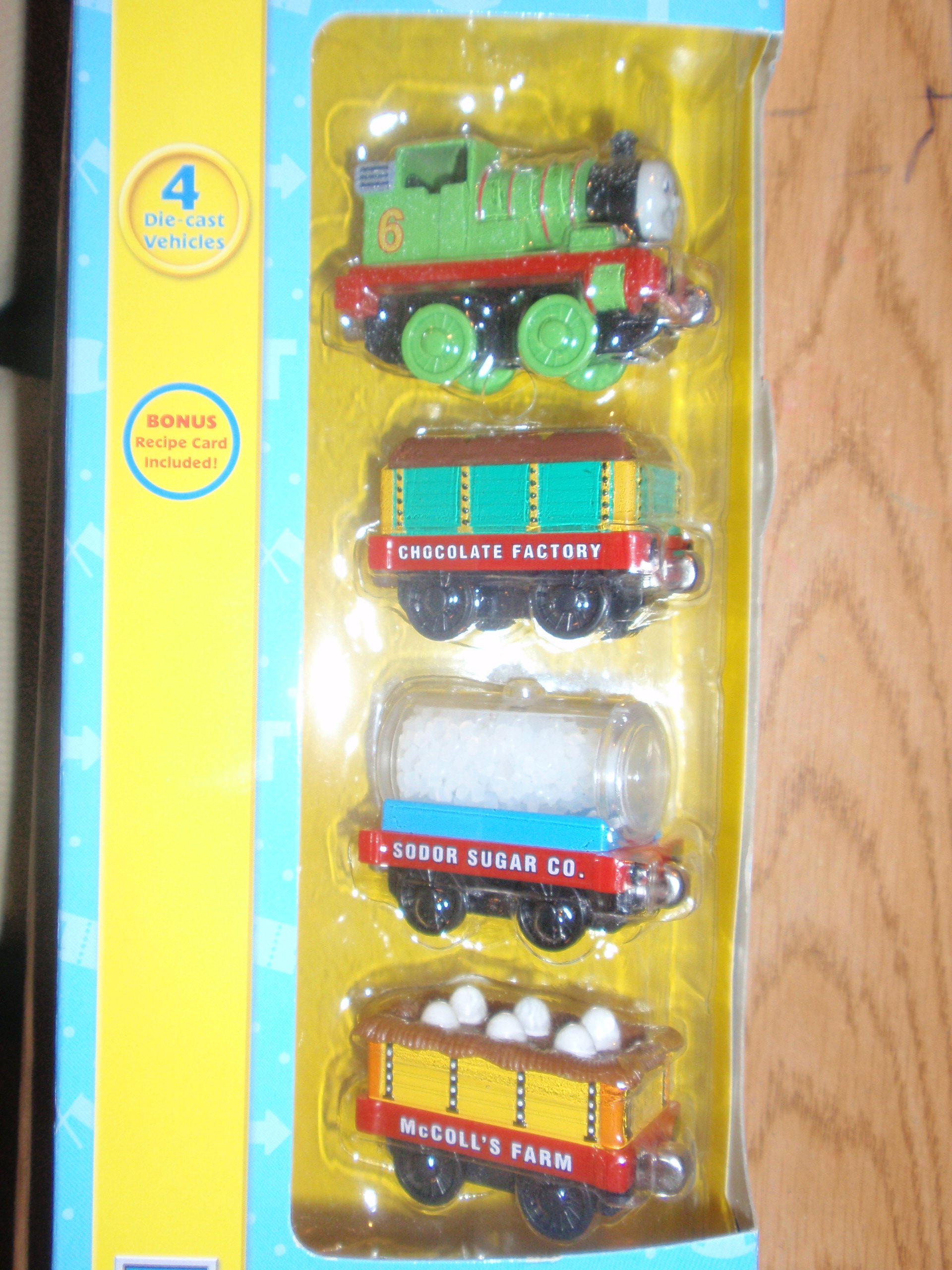 Amazon.com: Thomas the Train Take Along 4 Pack Percy and the Chocolate ...