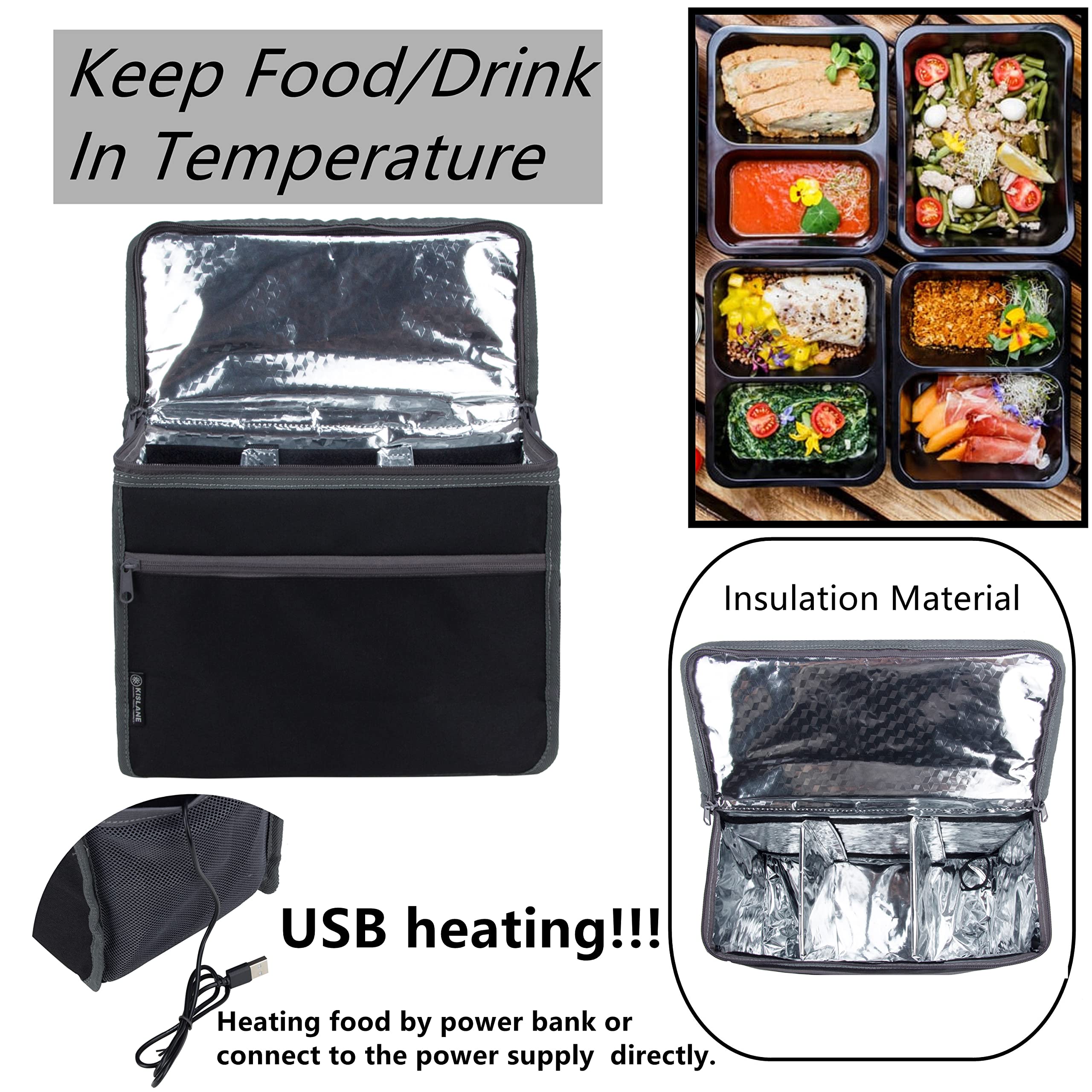 Snapklik.com : KISLANE Insulated Drink Carrier