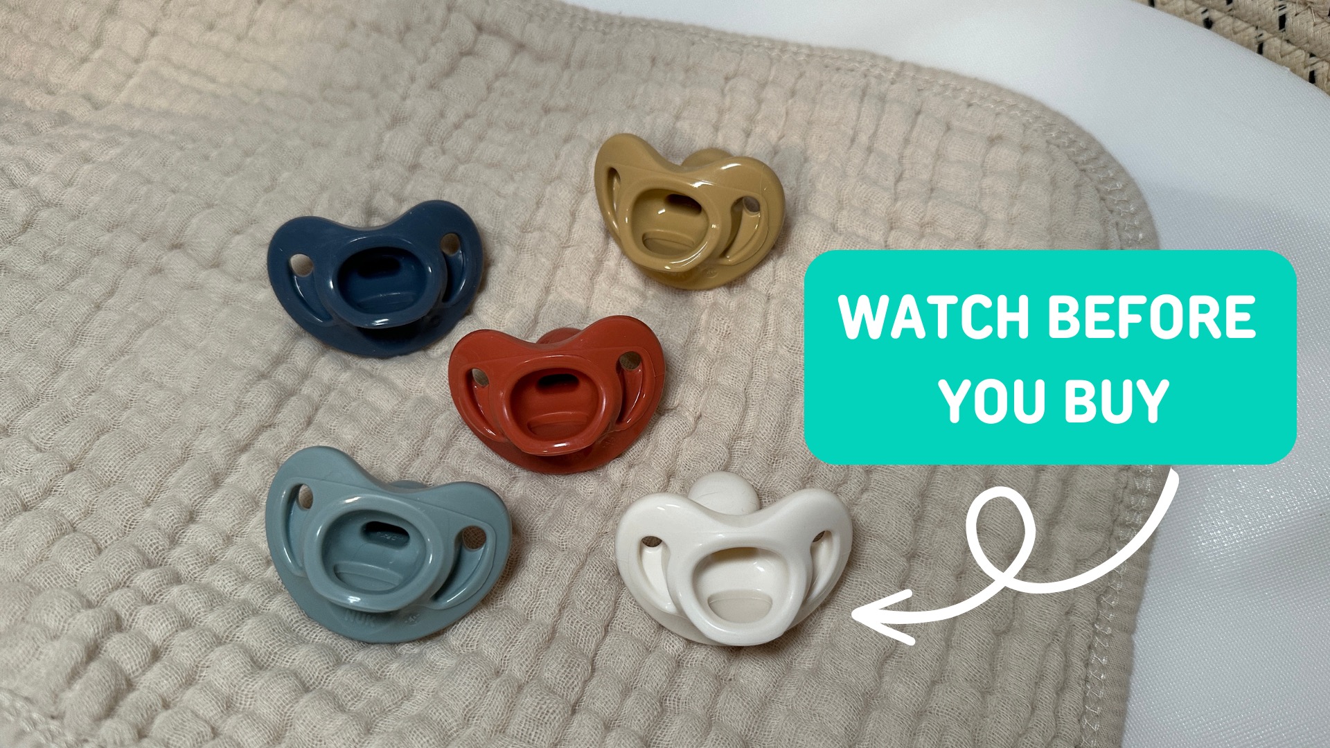 Watch How My Newborn Likes These Pacifiers! Honest Review on Amazon Live