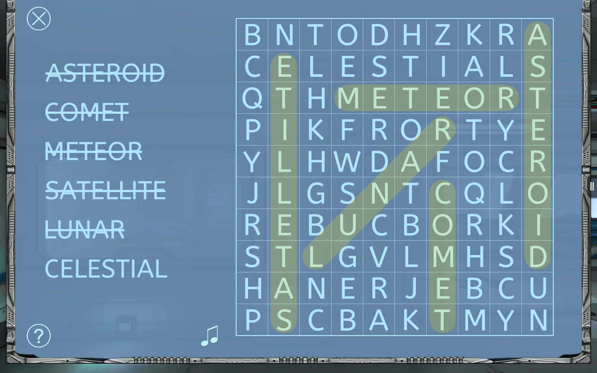 Intergalactic Word Search : Kids Word Find Puzzle Game With Space ...