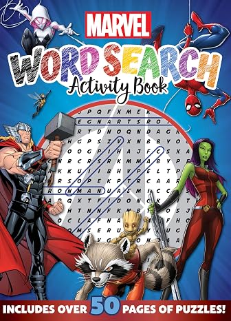 Marvel: Word Search Activity Book : Amazon.com.au: Books