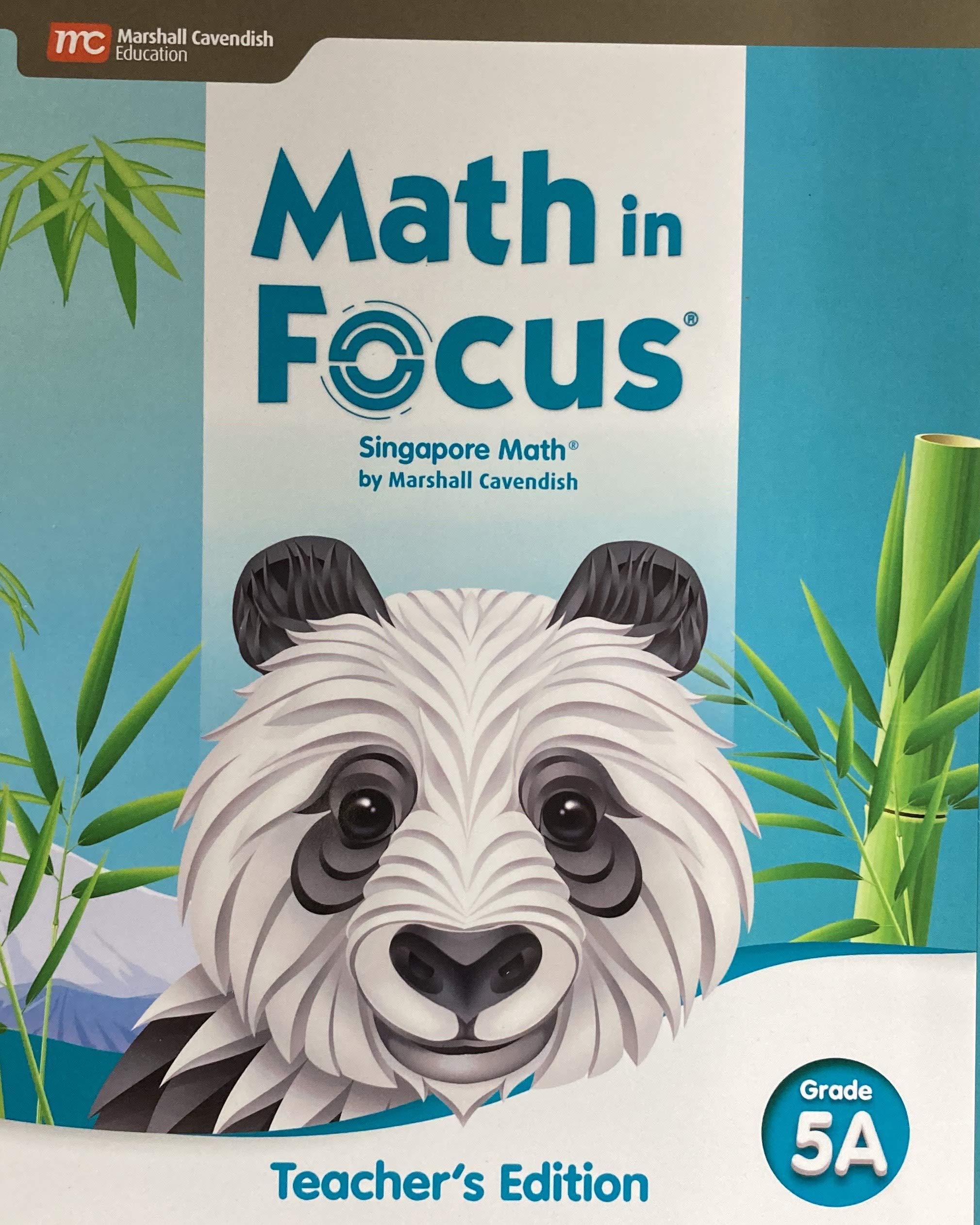 Volume a Grade 5 2020 (Math in Focus): Hmh: 9780358104827: Amazon.com ...