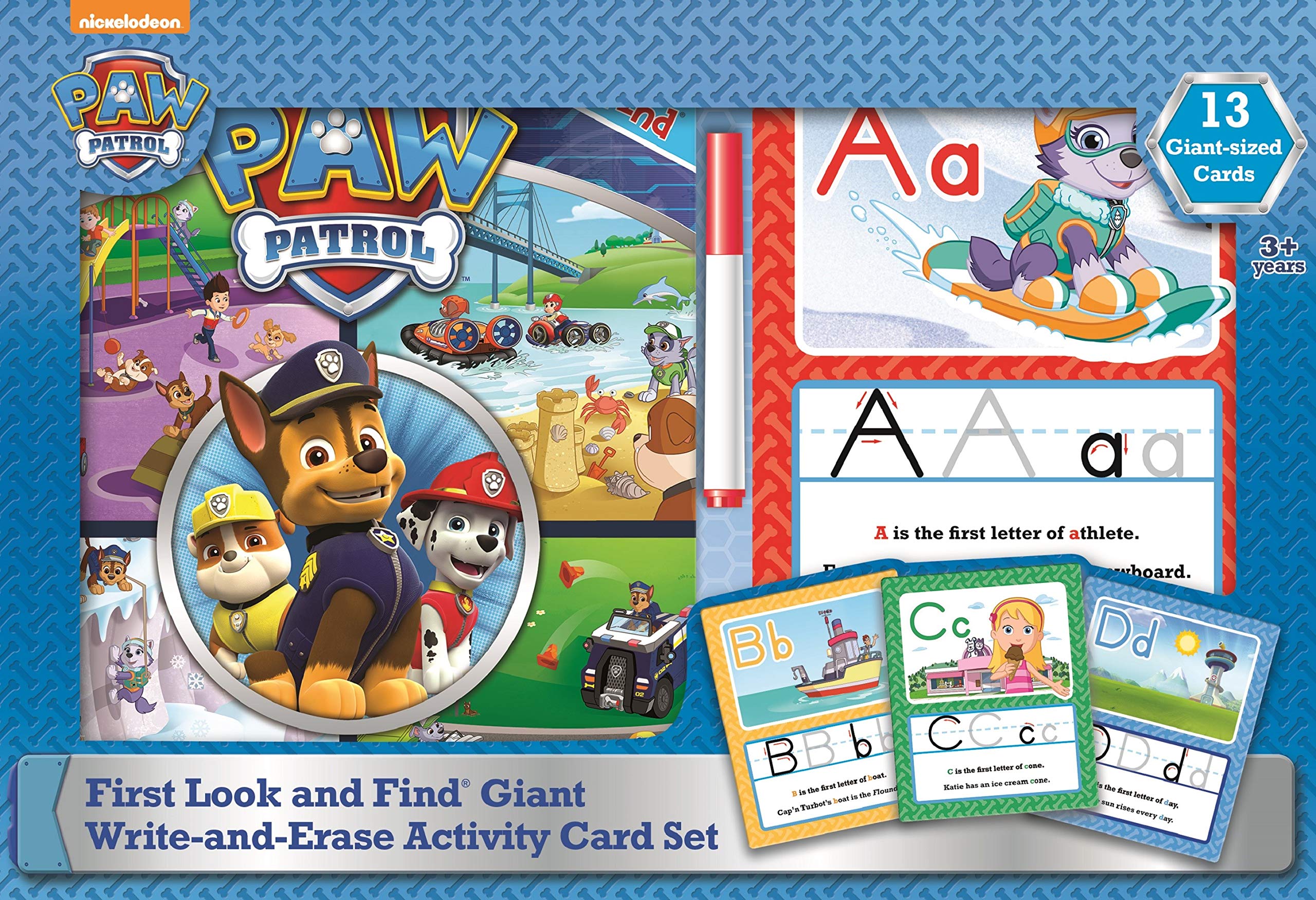 Amazon.com: Nickelodeon - PAW Patrol First Look and Find and Giant ...