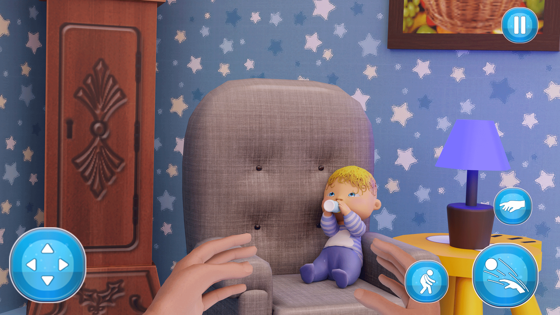 リアルバーチャルマザーハッピーファミリーライフシミュレーター3Dベビーゲーム - 子供向けリアルベビーシッターママデイケアゲーム2024 ...