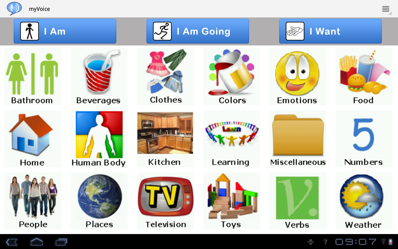 AAC Autism myVoice Communicator - App on Amazon Appstore