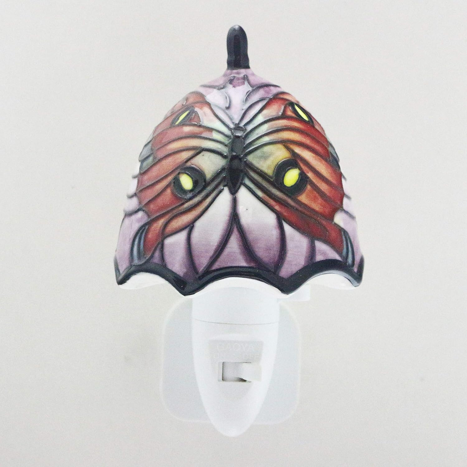 Old Tupton Ware - LED Night Light - Tiffany Butterfly Design : Amazon ...