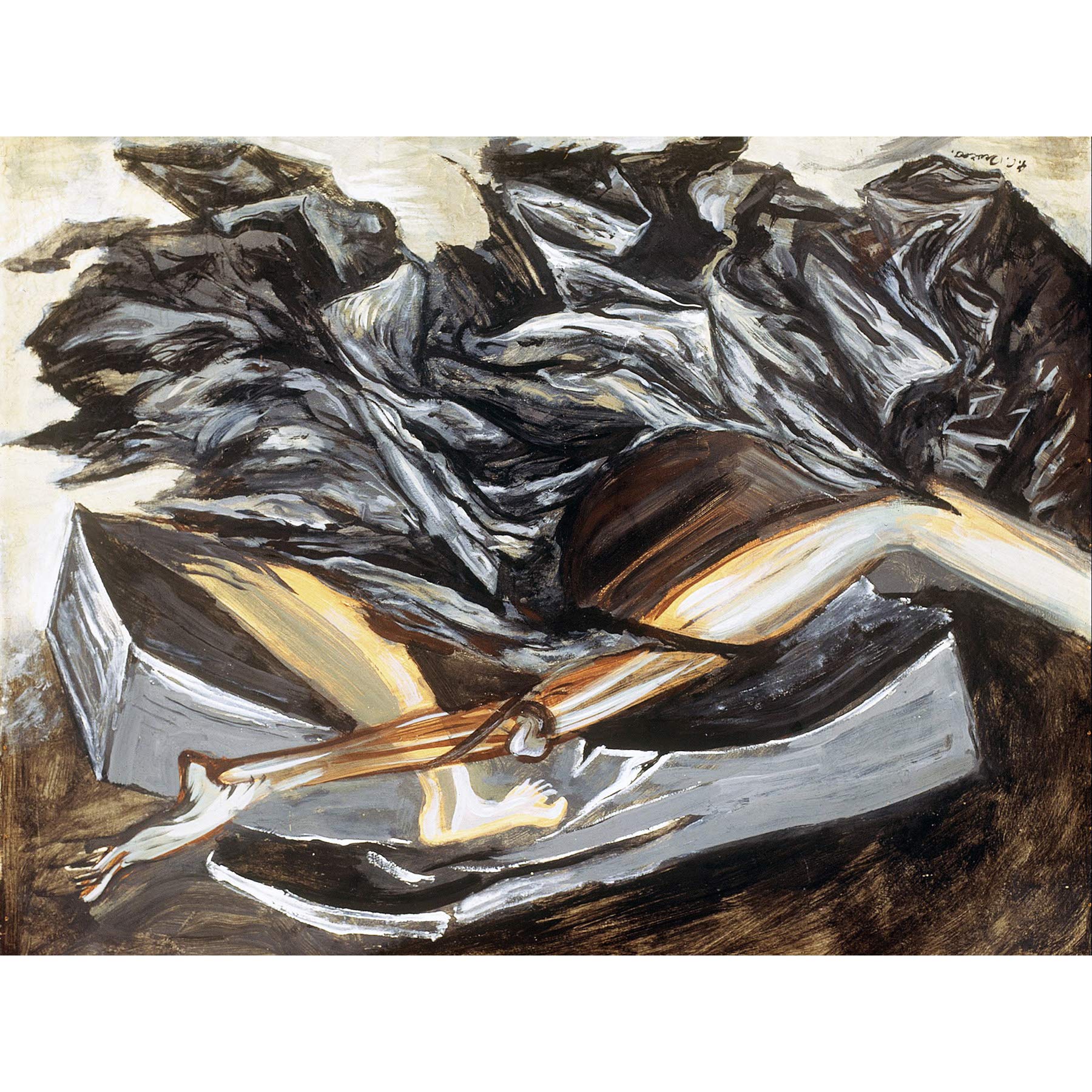 Abstract Death Painting