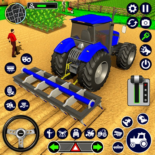 Police Heavy Tractor Trolley Farming Simulator : Farming Truck ...