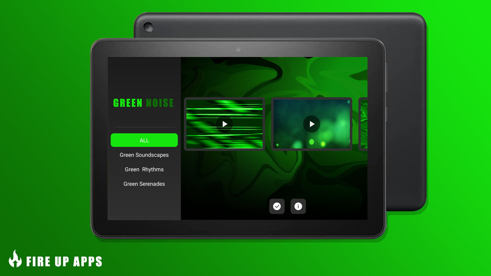 Green Noise & Sleep Sounds Green Noise Generator : Fall Asleep with ...