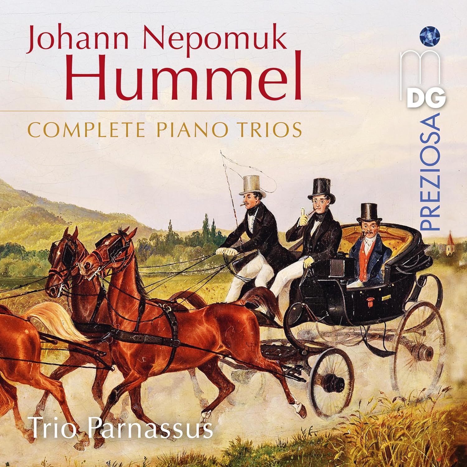 Trio Parnassus, Johann Nepomuk Hummel - Hummel: Complete Piano Trios ...