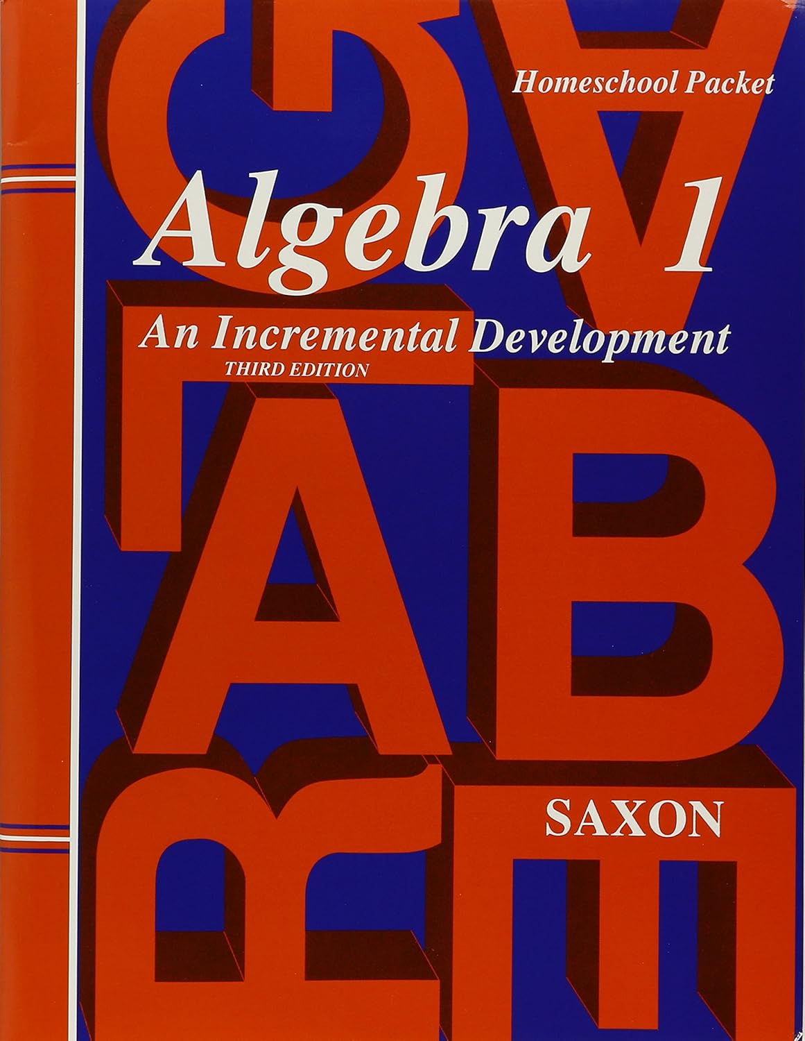 Amazon.com: Saxon Algebra 1 Tests and Answer Key Third Edition ...