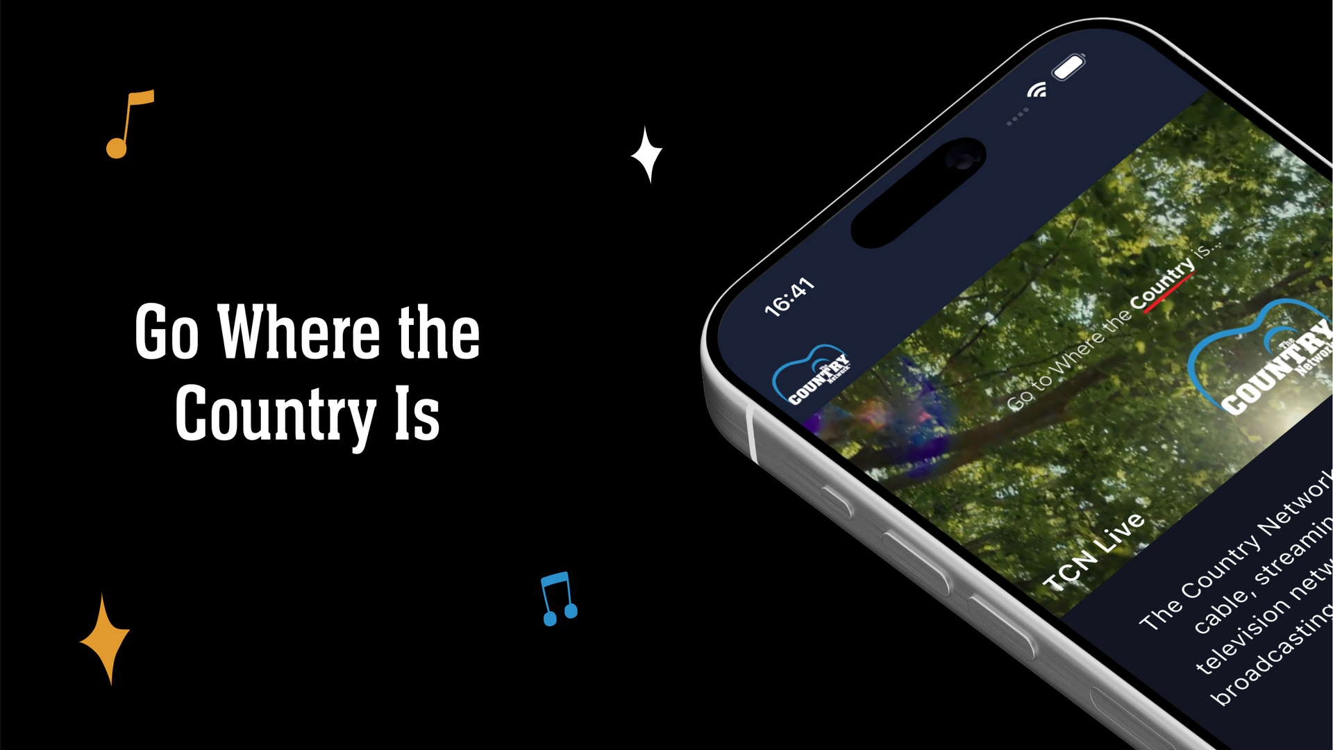 The Country Network- Aplicación en Amazon Appstore
