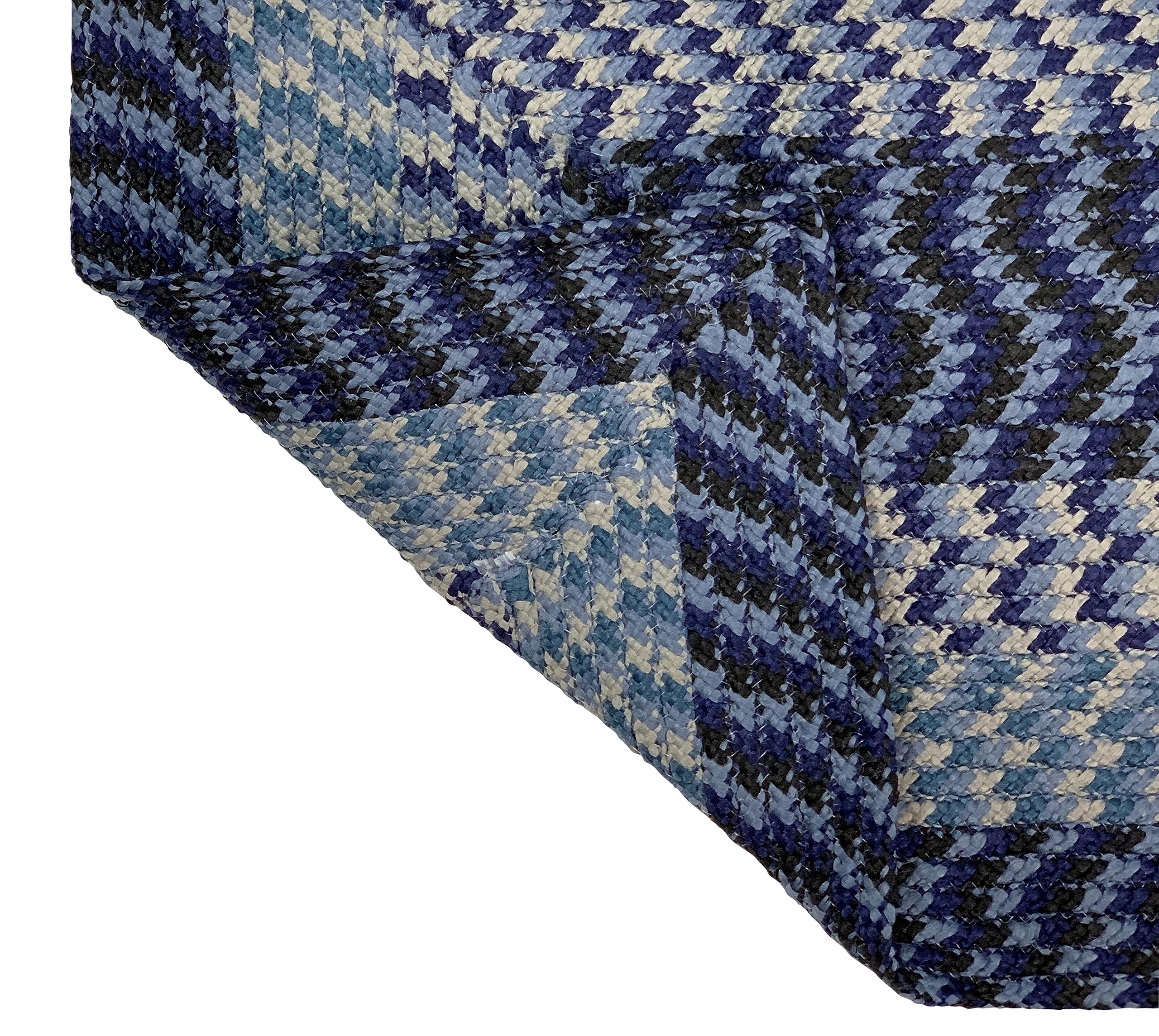 Better Trends Braided Rug, Alpine Braid Collection - Durable, Stain ...