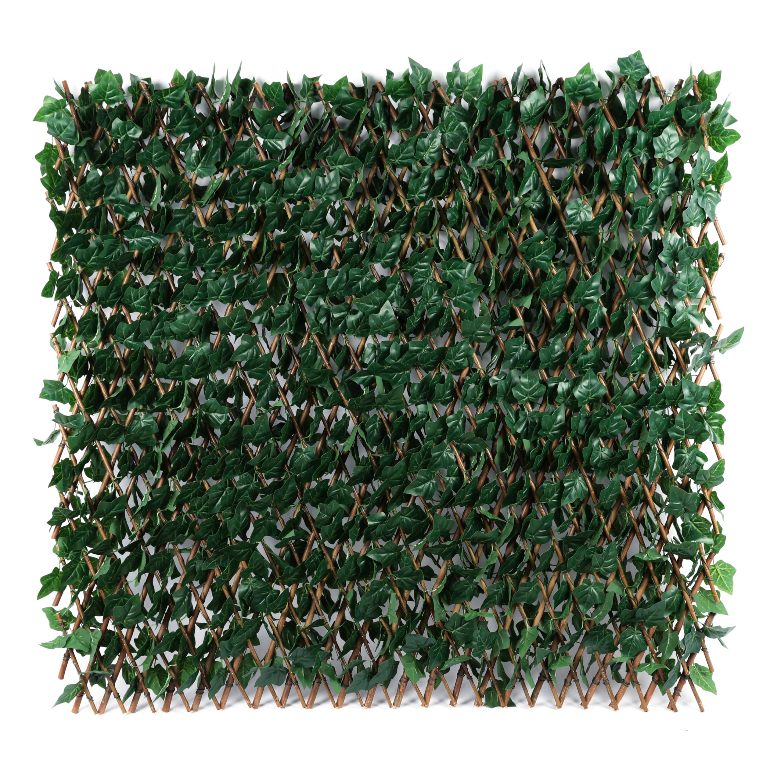 Amazon.com : ShadeMart Expandable Privacy Fence Greenery Screen for ...