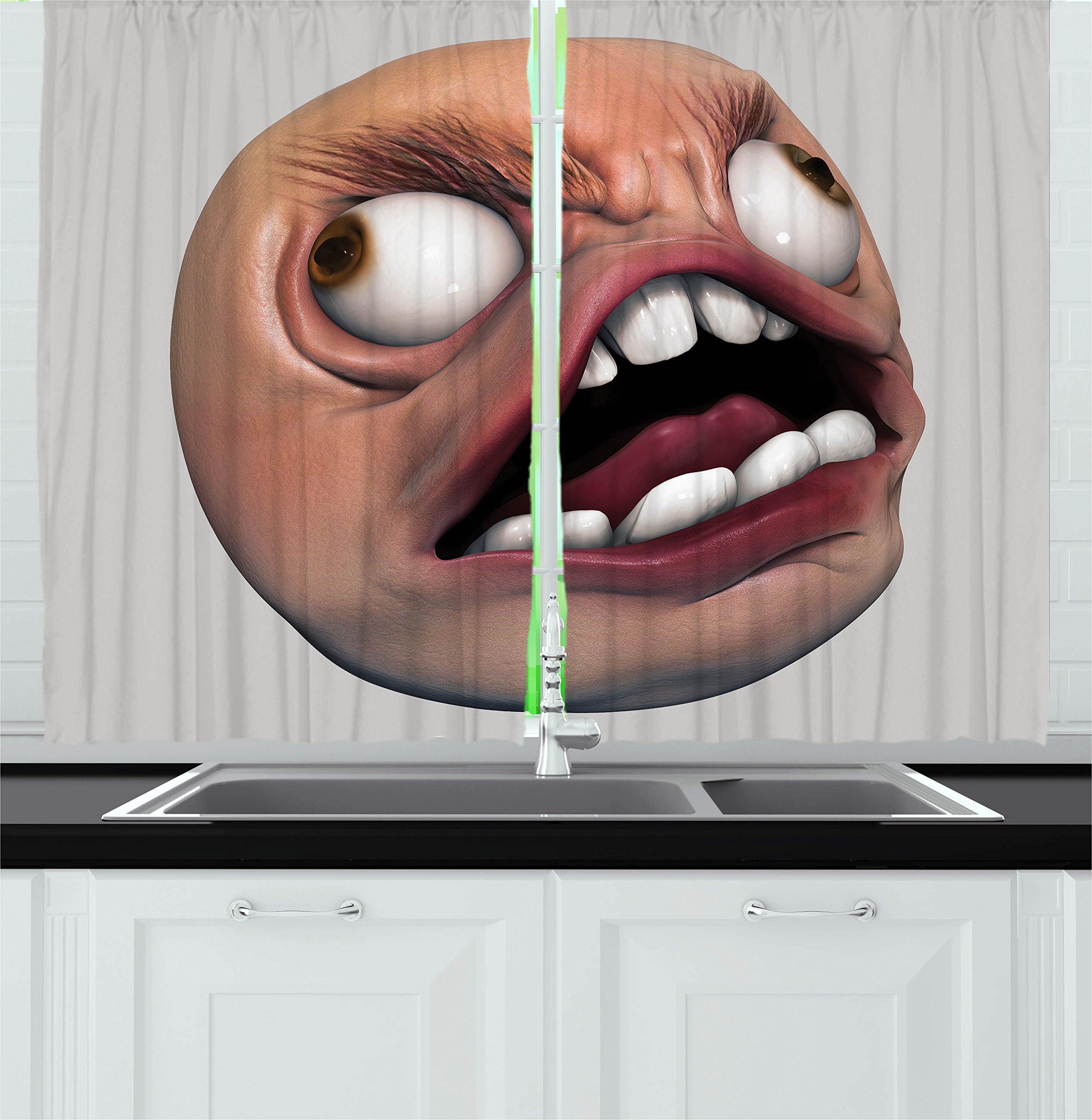 Kitchen Window Memes Dye My Kitchen Curtains Green DIY Tutorial