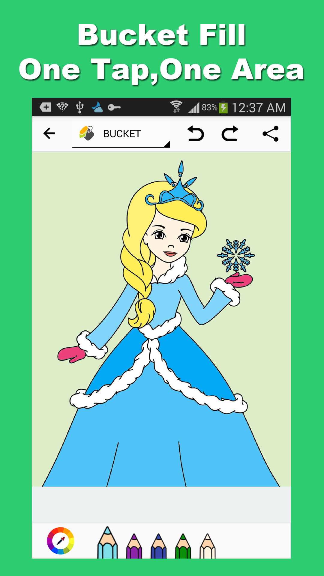 Princess Girls Coloring Game:Amazon.com:Appstore for Android