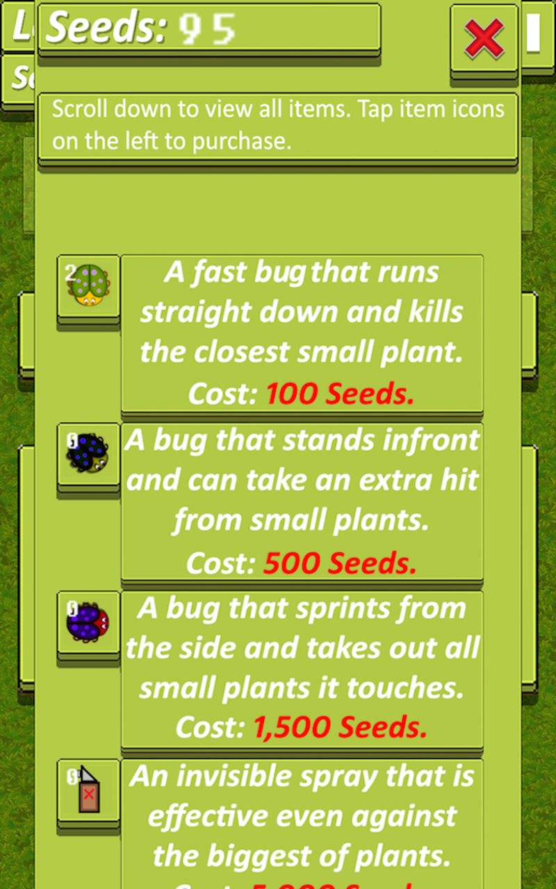 Bug Defender - battle plants - App on Amazon Appstore