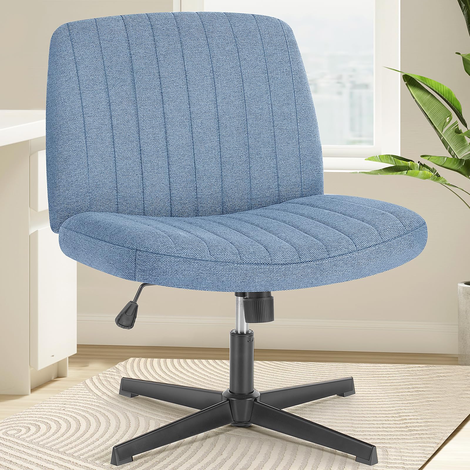 Snapklik.com : Criss Cross Chair, Cross Legged Office Chair Wide ...