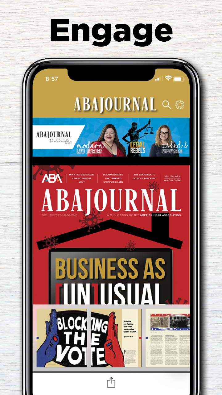 Aba Journal Logo