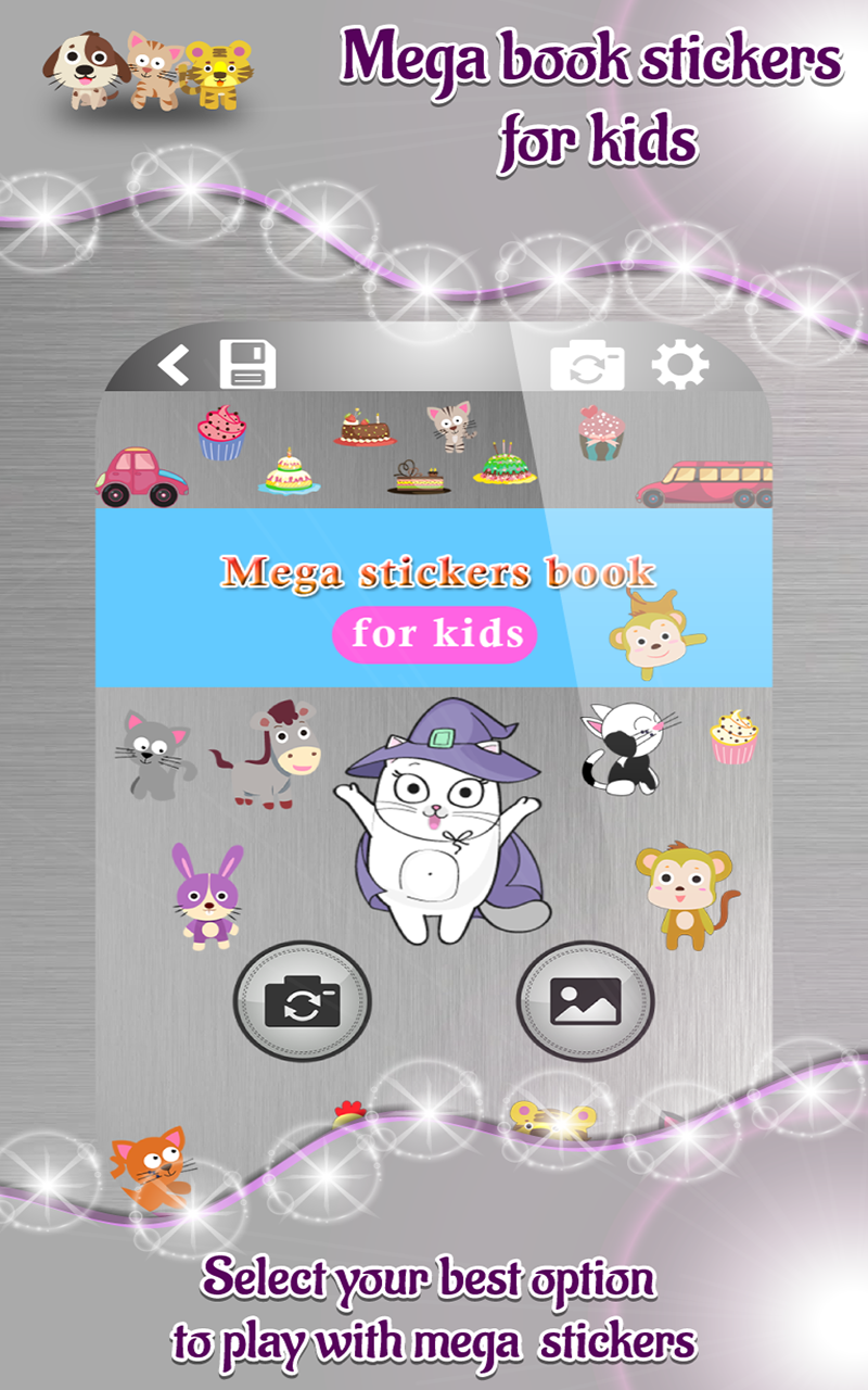 Mega Stickers Book for Kids - App on the Amazon Appstore