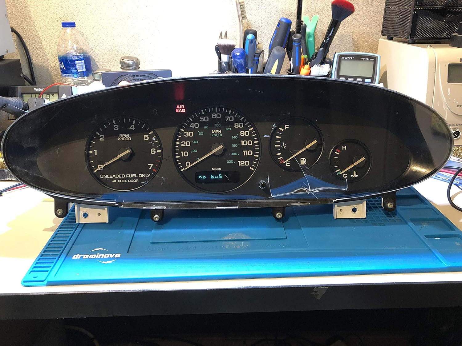 Amazon.com: Panel de instrumentos usado para Dodge Stratus 1997 ...