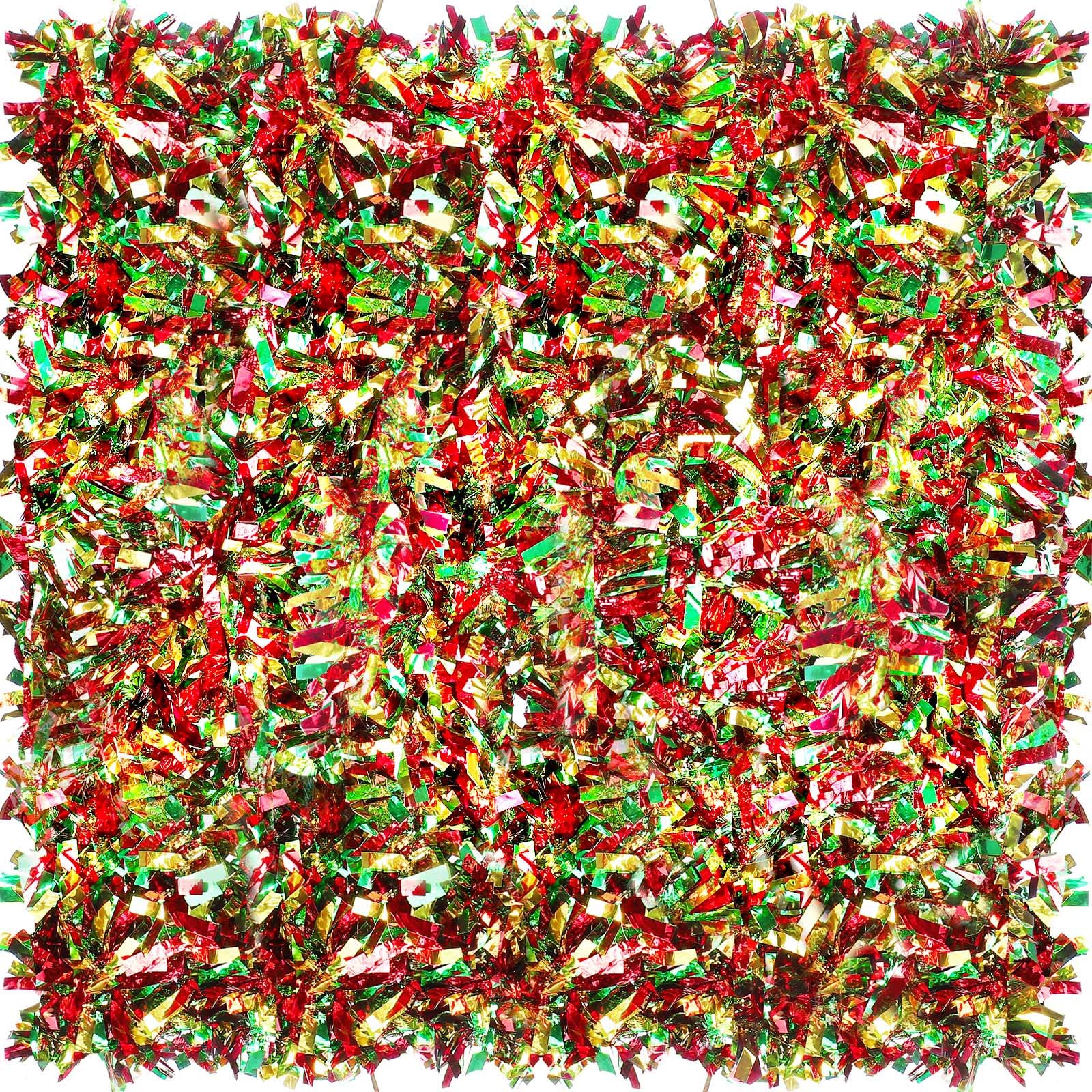 Amazon.com: Sosation 100 ft Christmas Tinsel Garland Christmas Tree ...