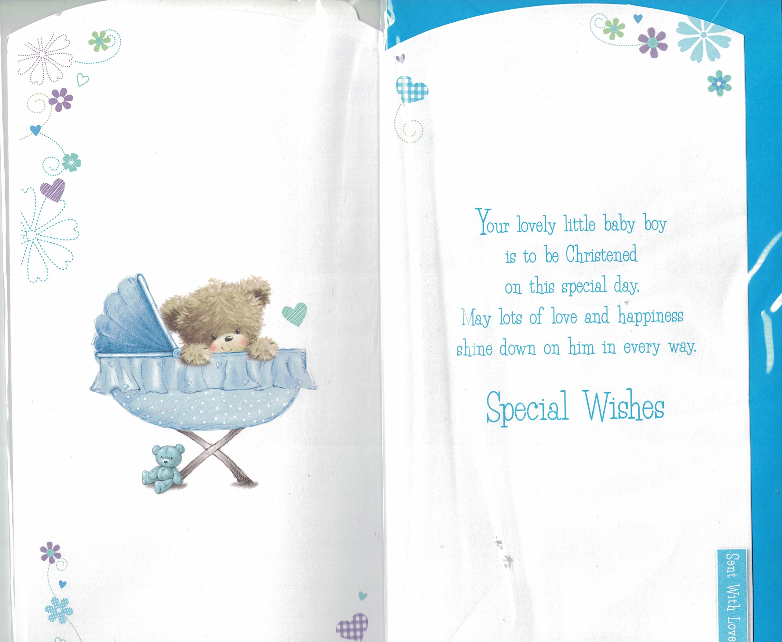 Congratulations On Your Christening S Nephew GREETING CARD NEPHEW