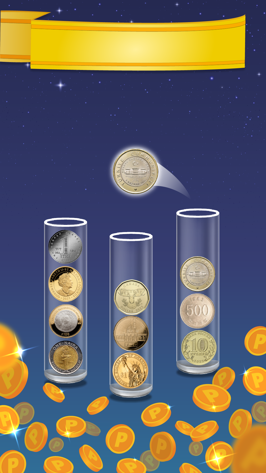 Coin Sort Puzzle Free Coins Collection Triple Match Sorting Master ...