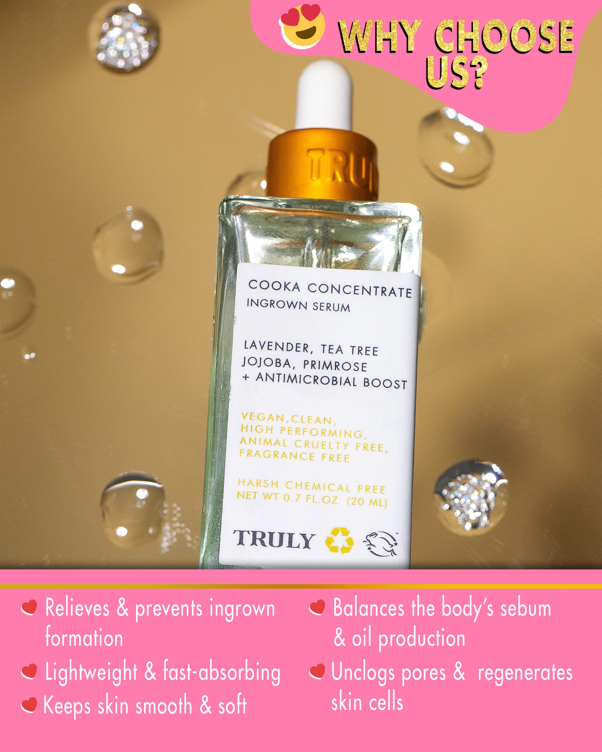 Snapklik.com : Truly Beauty Cooka Concentrate Ingrown Serum - Ingrown ...