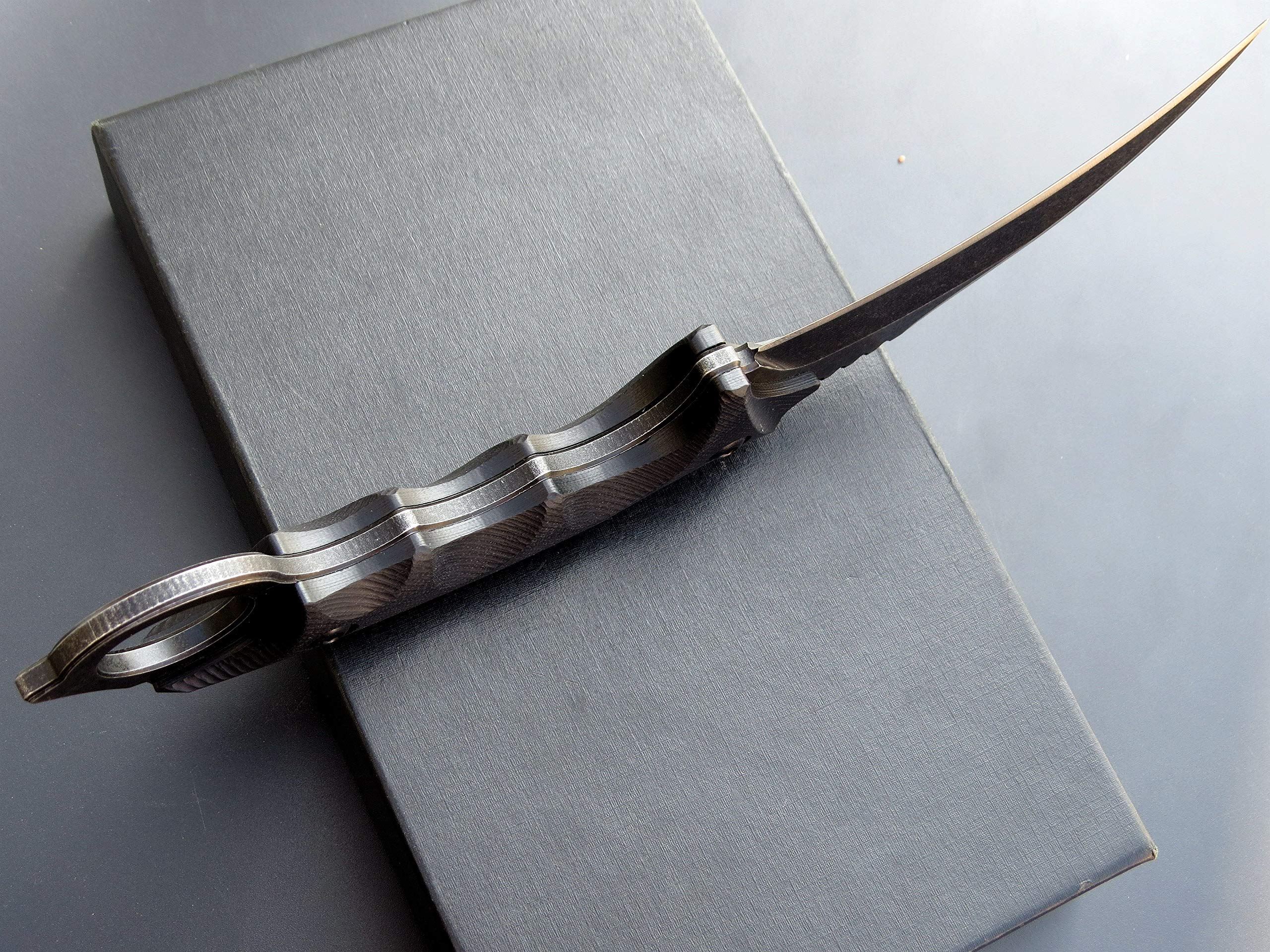 Ccanku C1111 Fixed Blade Knife D2 Steel Blade+G10 Handle for Outdoor ...