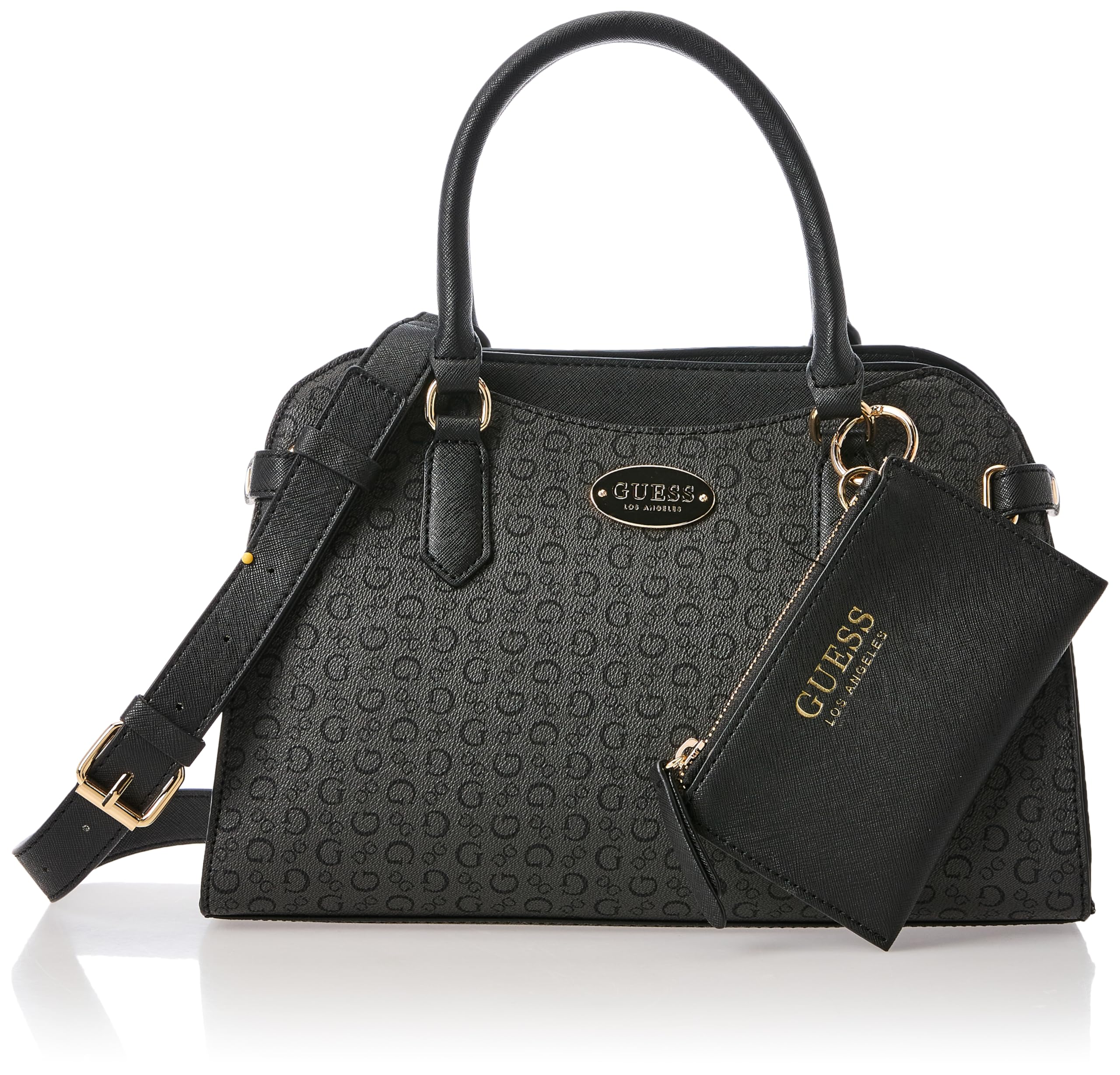 Guess Women Lawndale Satchel Handbag: Buy Online at Best Price in UAE ...