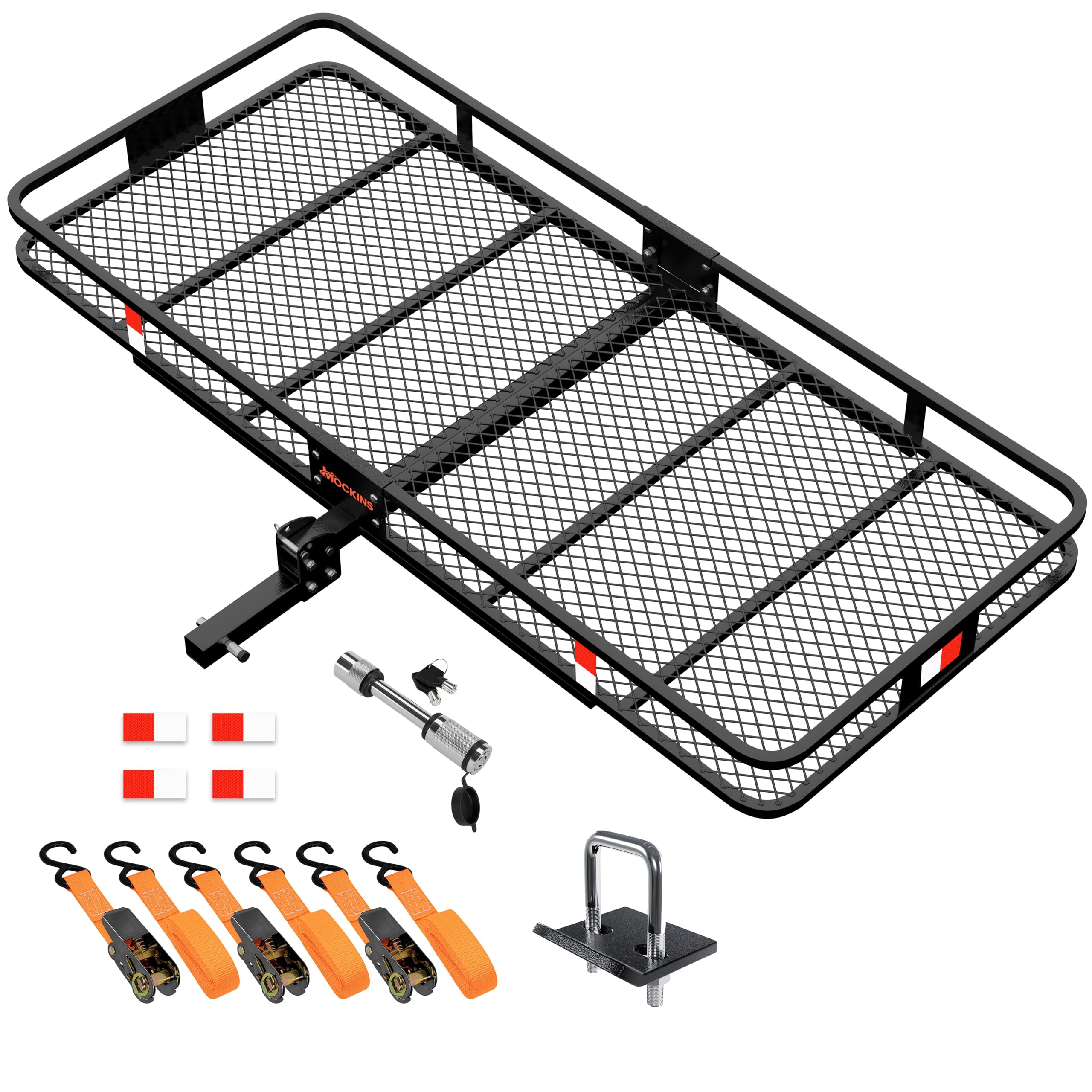 Snapklik.com : Mockins XXL Trailer Hitch Cargo Carrier Rack 70x30x6 ...