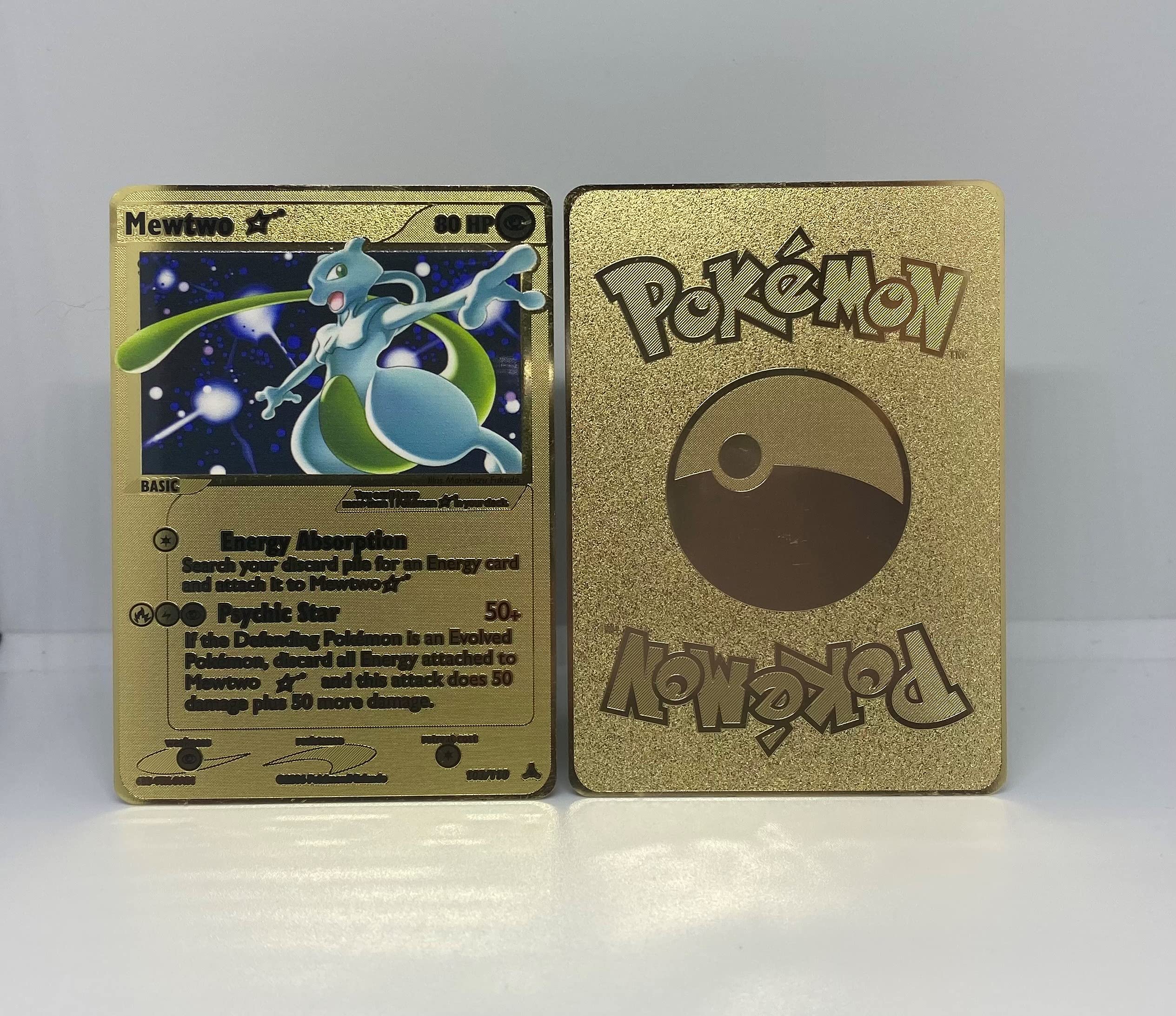 Metal Pokemon Card Real
