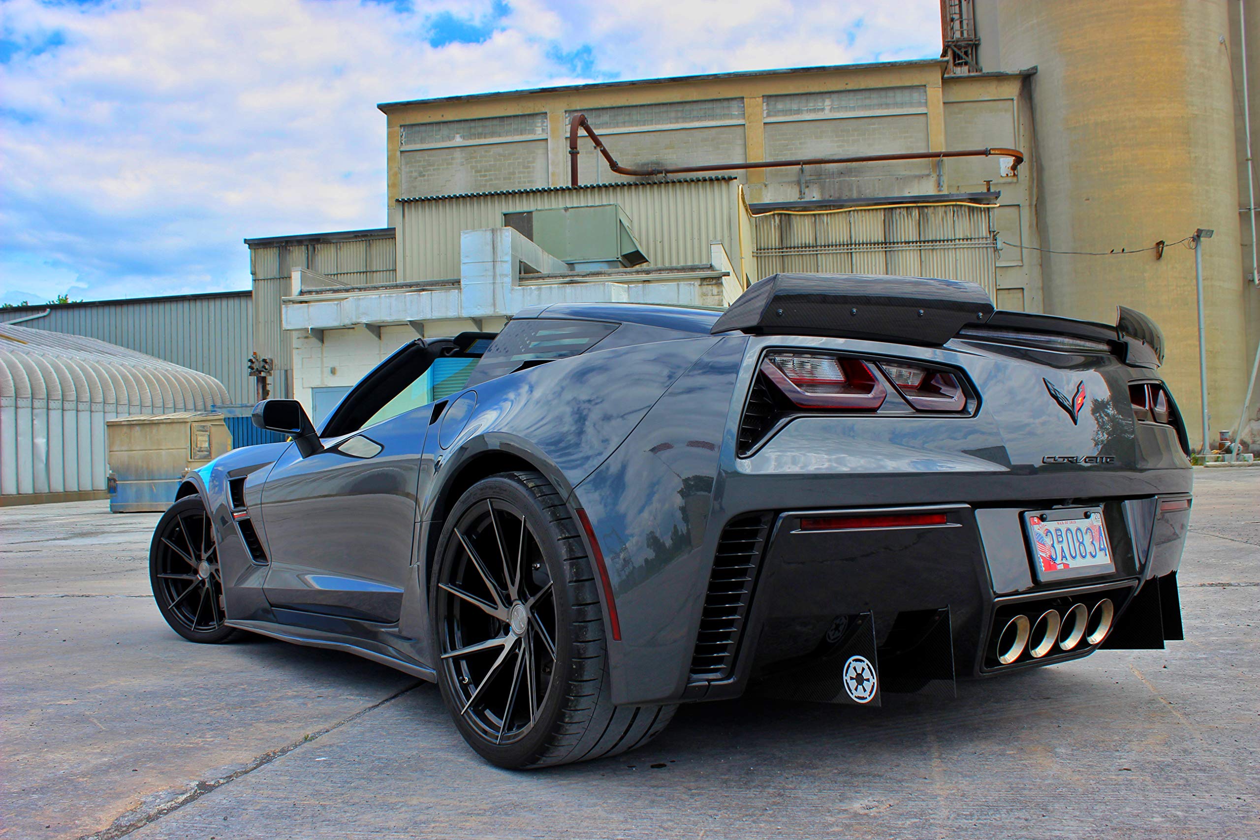 Stanced Corvette Stingray