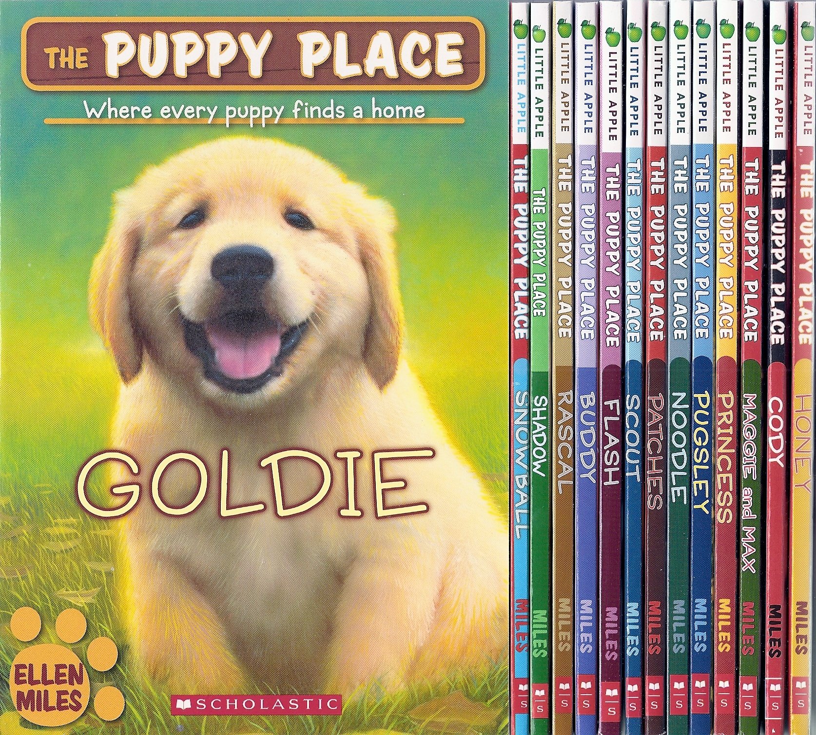 The Puppy Place Set, Books 1-14: Goldie, Snowball, Shadow, Rascal ...