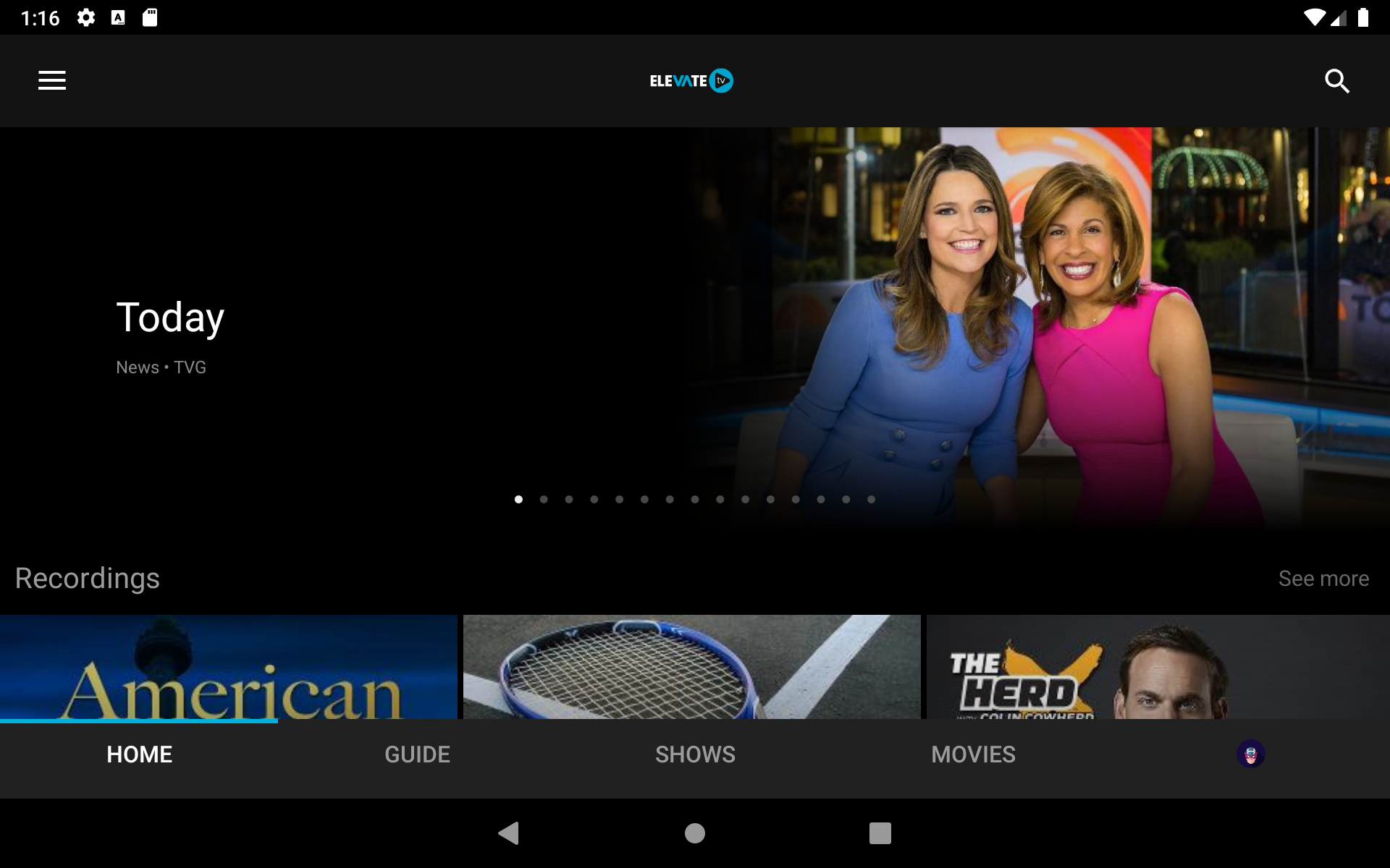 Elevate TV - App on Amazon Appstore