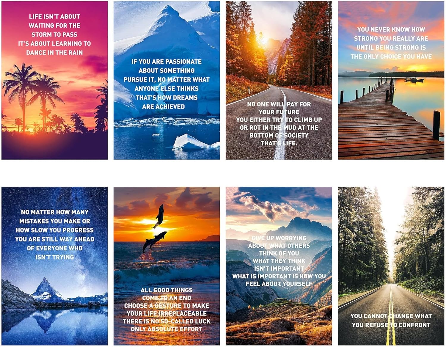 Amazon.com: Motivational Wall Art Poster - Inspirational Wall Art ...