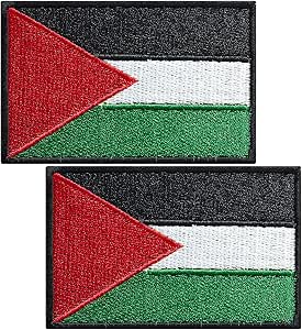 Amazon.com: SoKoot Palestine Flags Patch Palestinian Flag Military Tactical Patch Palestine ...