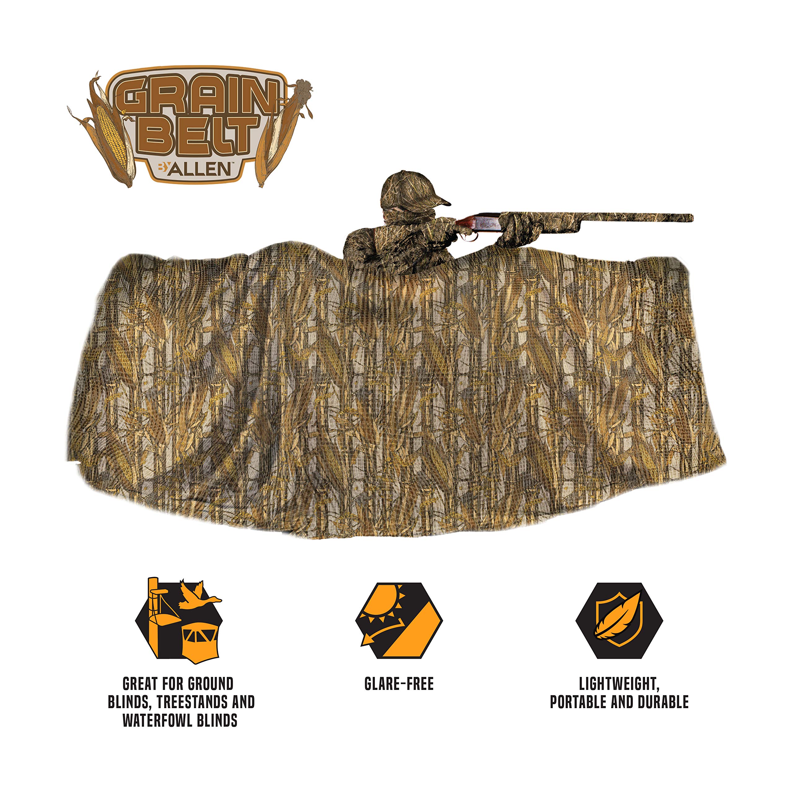 Snapklik.com : Allen Company Vanish Camo Burlap, Glare-Free Hunting ...