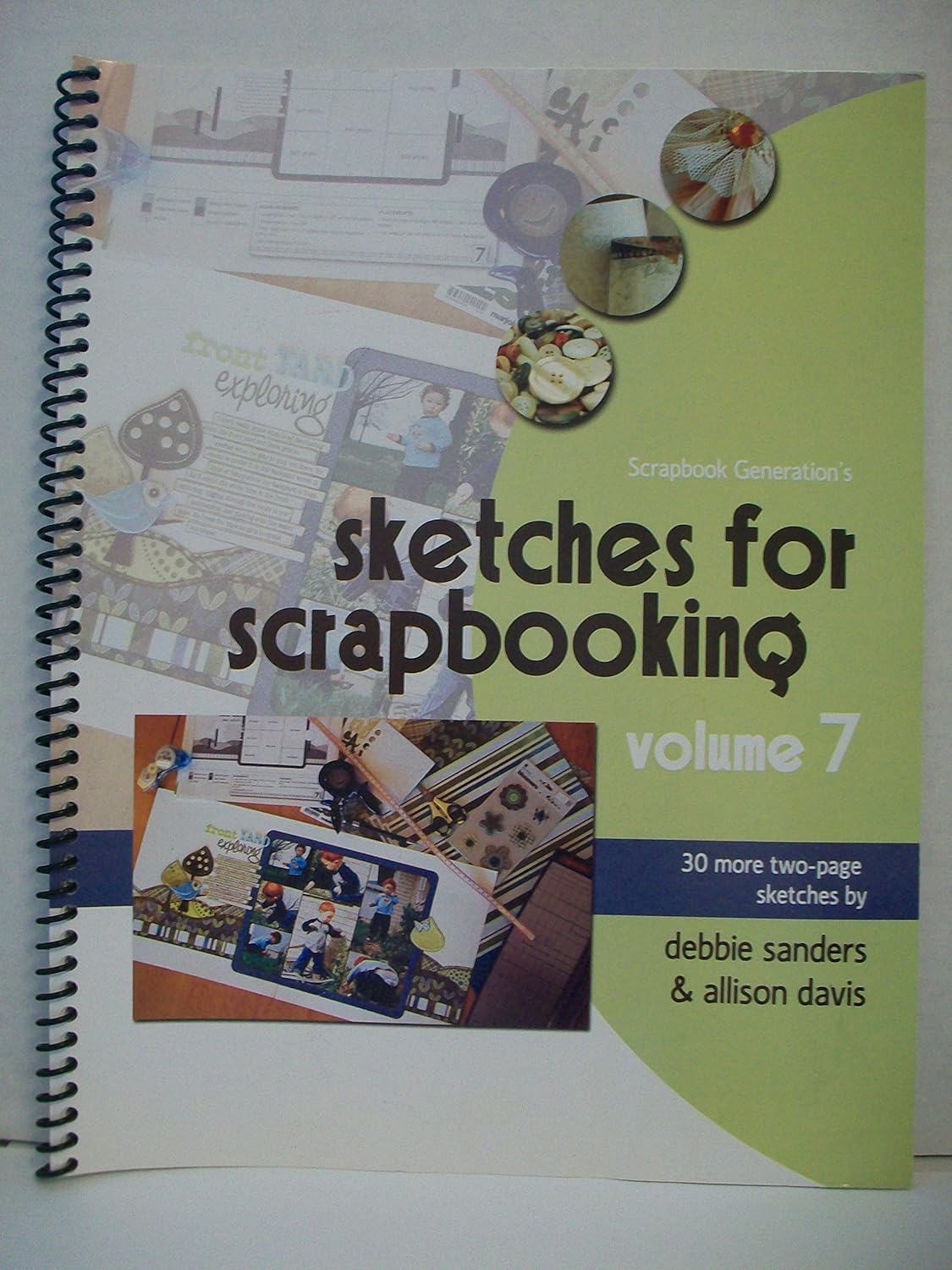 Amazon.com: Scrapbook Generation, Sketches for Scrapbooking Volume 7 ...