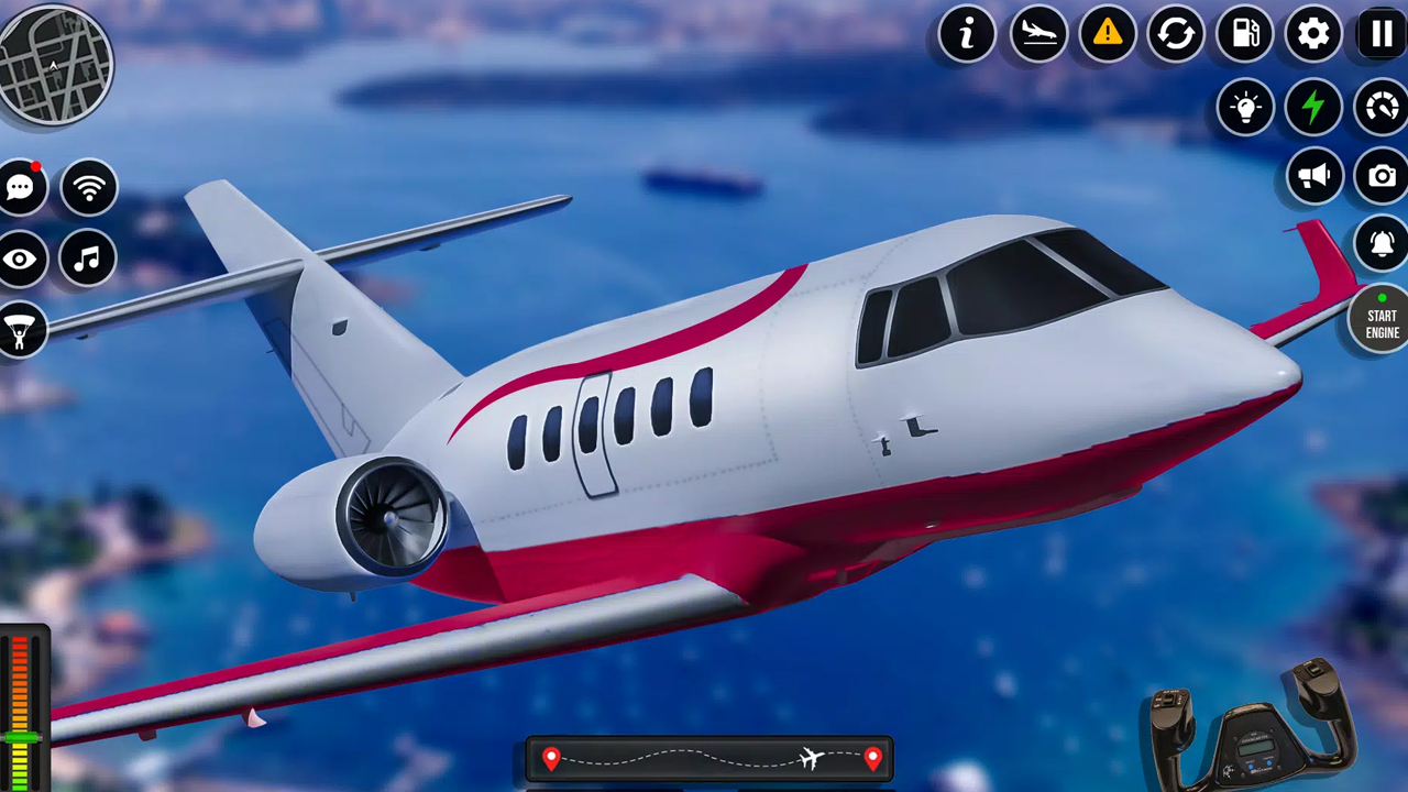 USA Flight Pilot Airplane Simulator Game - Real Plane Parking Adventure ...