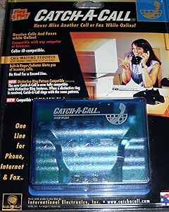 Catch-A-Call Telephone Line Sharing Device for Phone Fax and Internet ...