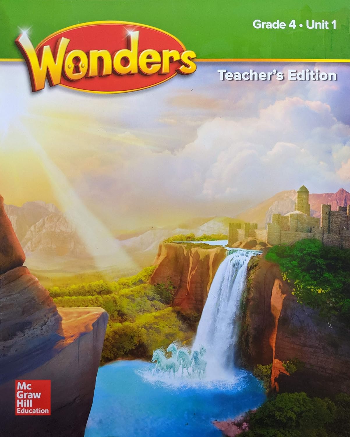 Wonders Teacher's Edition Unit 1 Grade 4 (ELEMENTARY CORE READING ...
